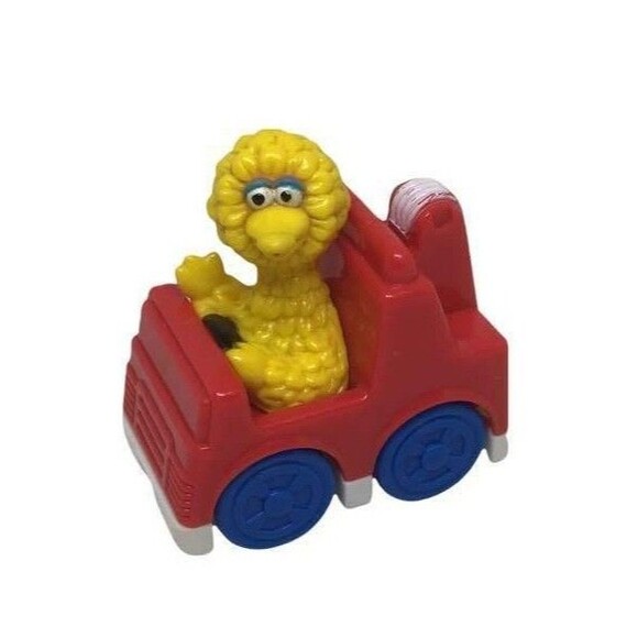 Mattel | Toys | Sesame Street Big Bird Muppet Tow Truck Driving Toy ...